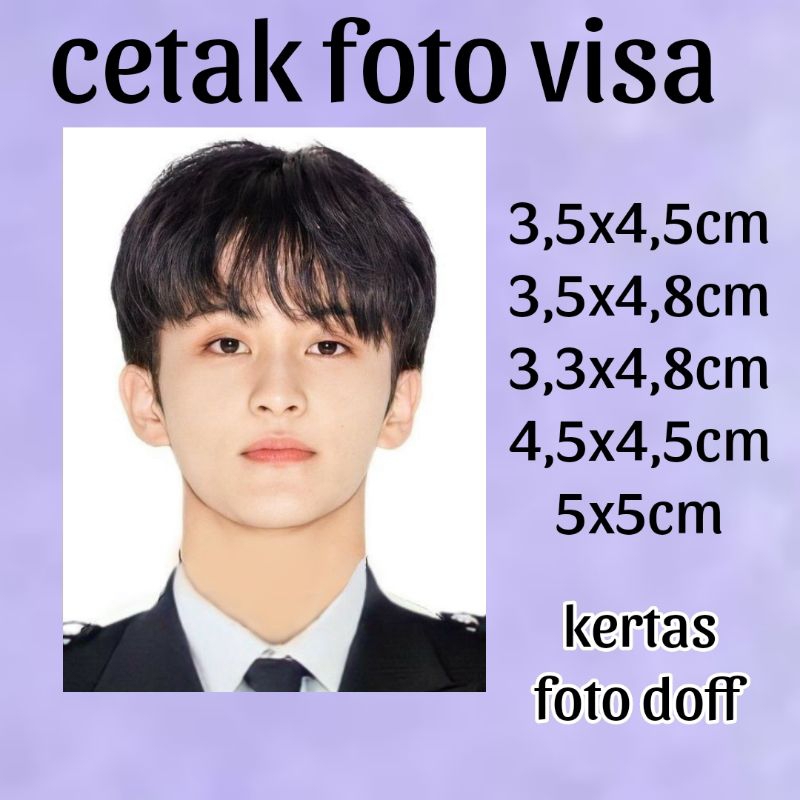 Jual cetak foto visa kertas doff | Shopee Indonesia