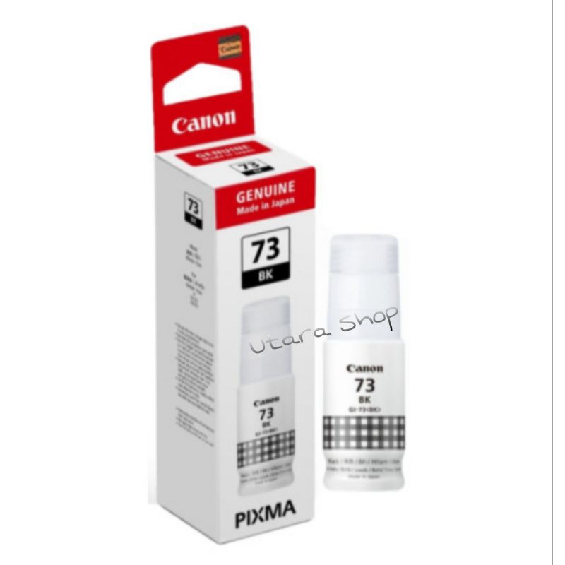Jual TINTA CANON GI-73 BLACK (BK) for G570 G670 Origunal Premium ...