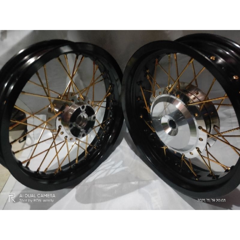 Jual VELG rotora Alloy rim UK 14 350/350 PNP beat Scoopy vario | Shopee ...