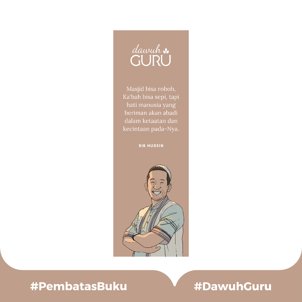 Jual Pembatas Buku | Pembatas Al Quran | Quote Ilustrasi Dawuh Guru ...