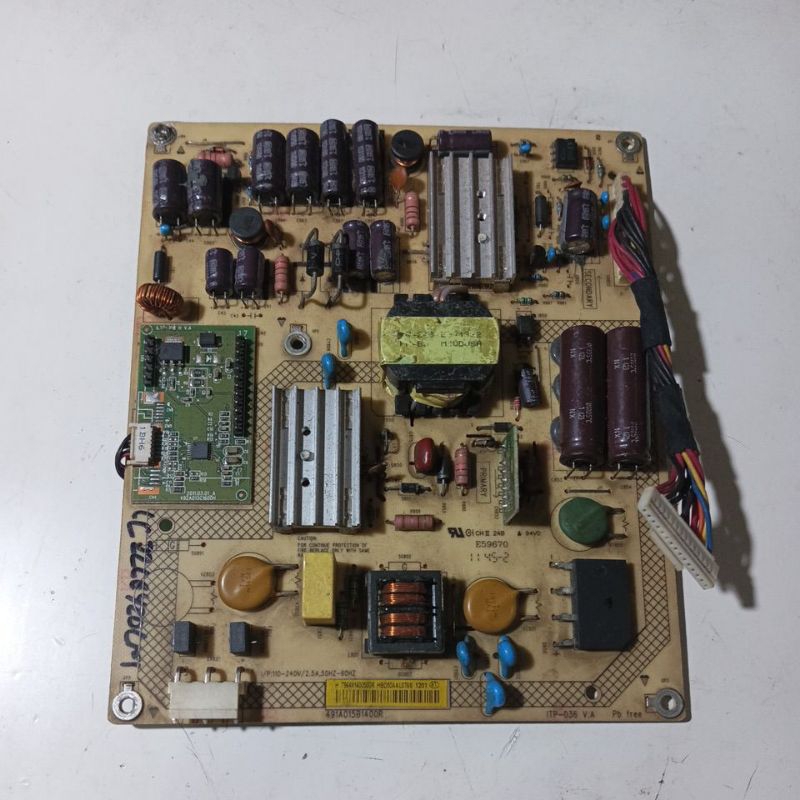 Jual psu tv sharp lc22le420ml - power suplay tv sharp 22le420 ...