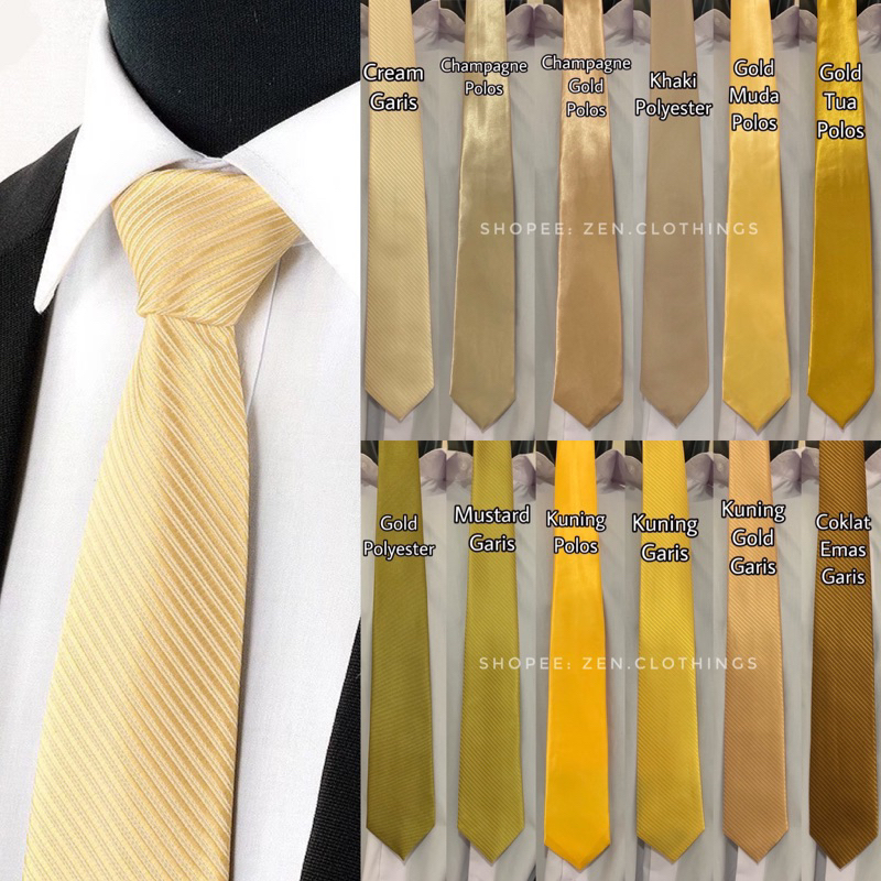 Jual Dasi Pria Ikat Manual Dewasa Panjang Polos dan Motif Garis Salur ...