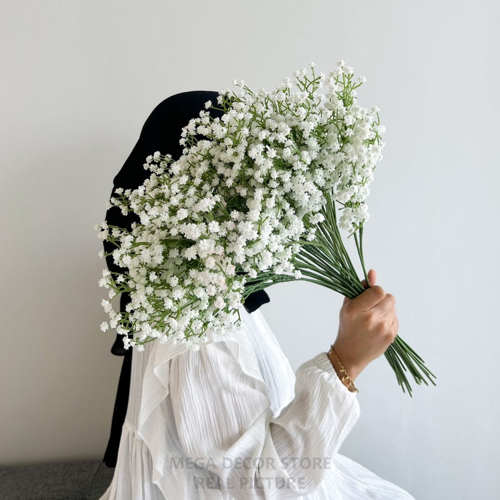 Jual B20 BABY BREATH ARTIFICIAL FLOWER/DEKORASI | Shopee Indonesia