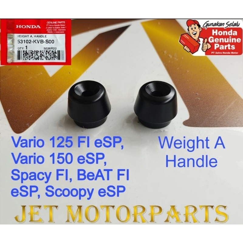 Jual 53102KVBS00 Jalu Stang Weight A Handle Vario 125 FI eSP Vario 150 ...