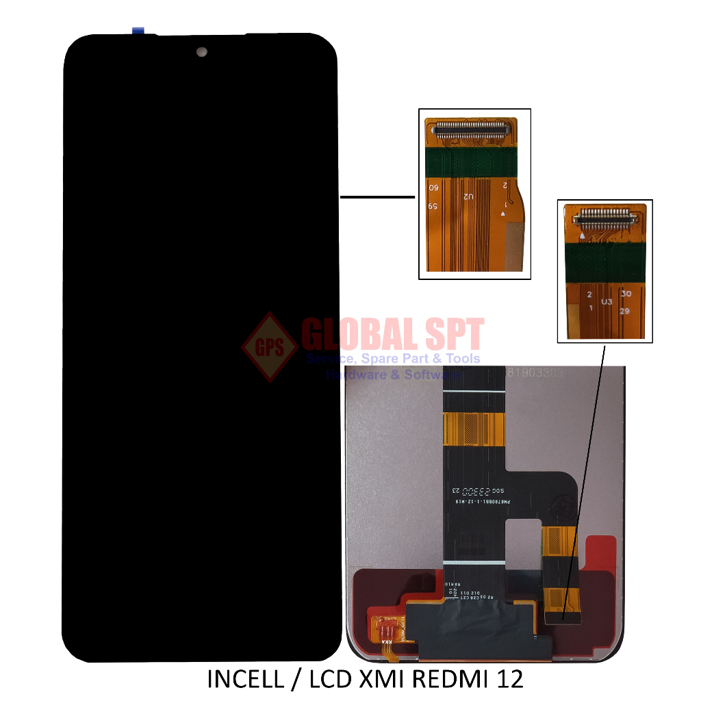 Jual LCD TOUCHSCREEN XIAOMI REDMI 12 4G/5G / REDMI 13 / POCO M6 PRO 5G ...