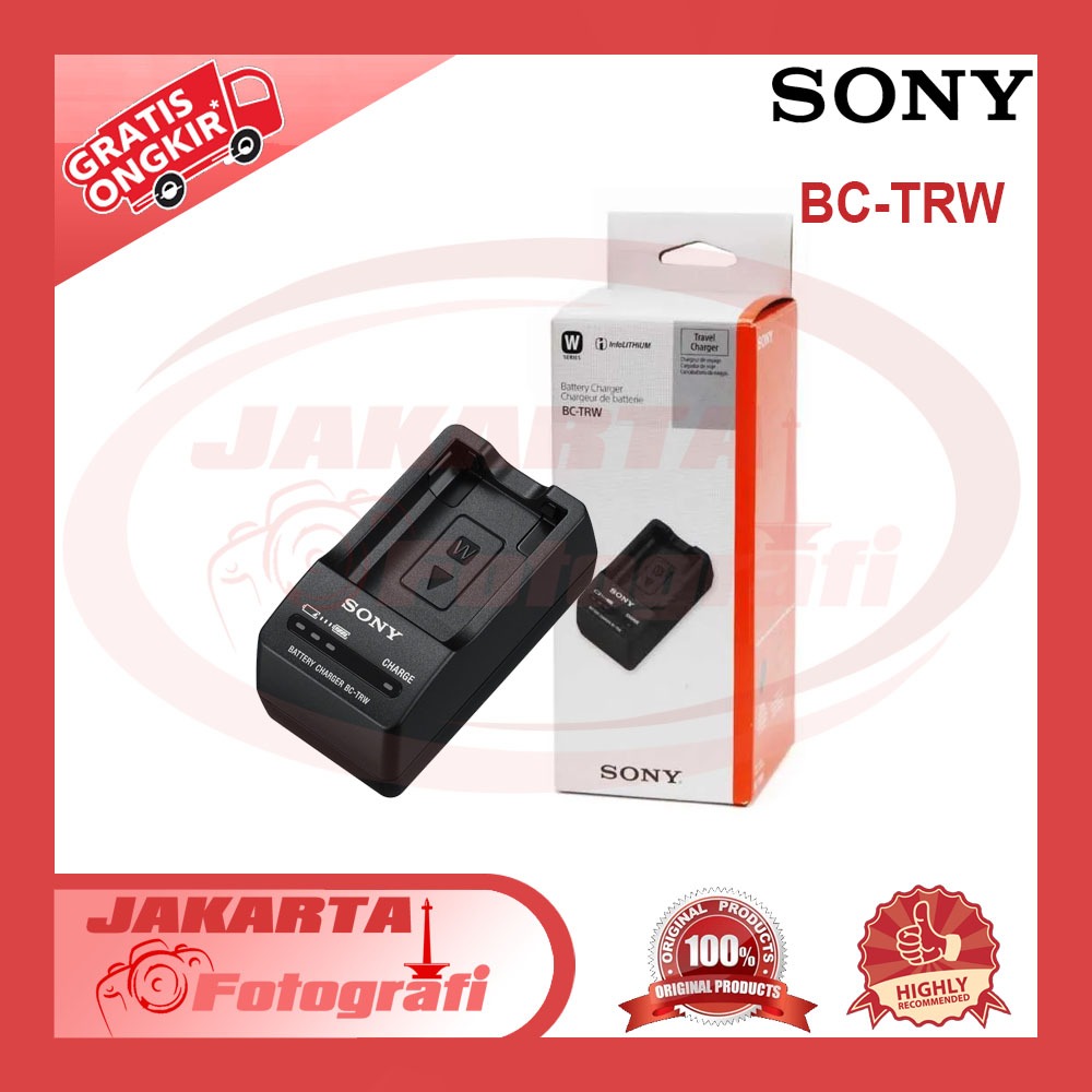 Jual Sony BC-TRW W Series Battery Charger (Black) | Shopee Indonesia