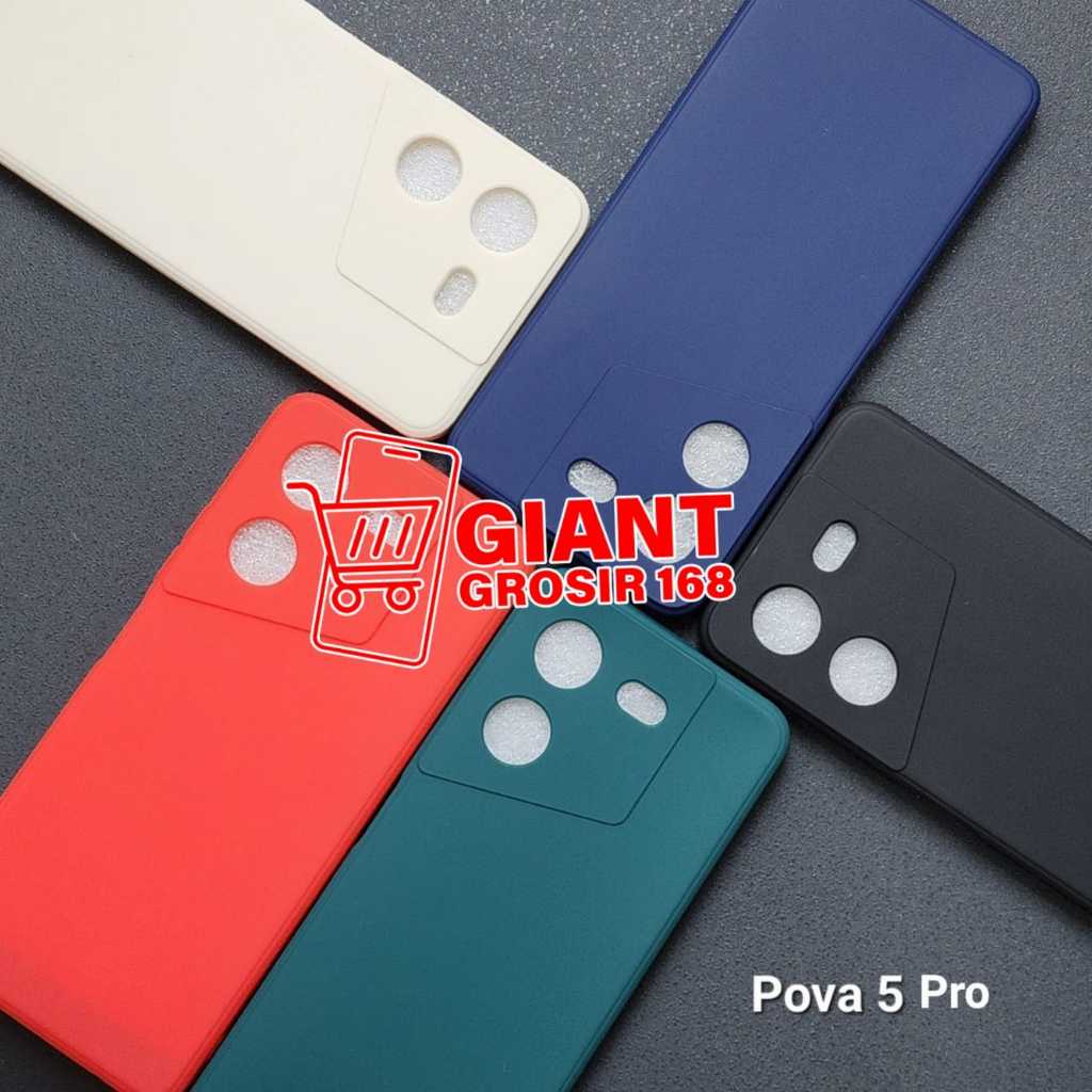 Jual TECNO POVA 5 PRO CASE MACARON SQUARE LIQUID CASE TECNO POVA 5 PRO ...