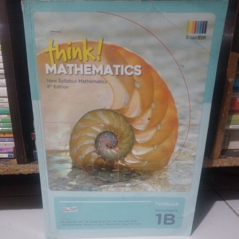 Jual THINK MATHEMATICS TEXTBOOK 1B | Shopee Indonesia