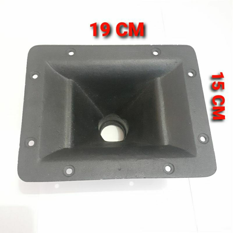 Jual Horn Corong Tweeter Besi Cor Ukuran 15x19 Drat Baut | Shopee Indonesia