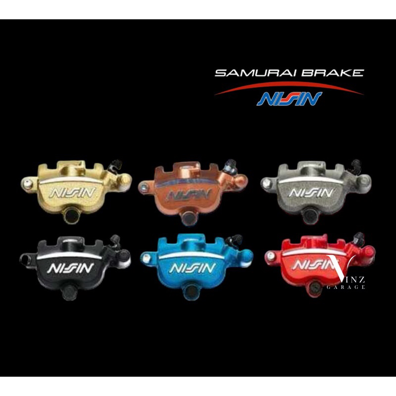 Jual Kaliper 2 Piston Nissin Samurai Aerox // Nmax Kaliper Nissin Samurai Yamaha Aerox / Nmax ...