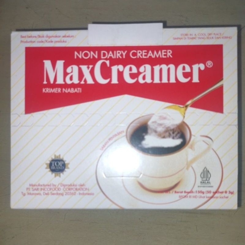 Jual MAX CREAMER SACHET 50S | Shopee Indonesia