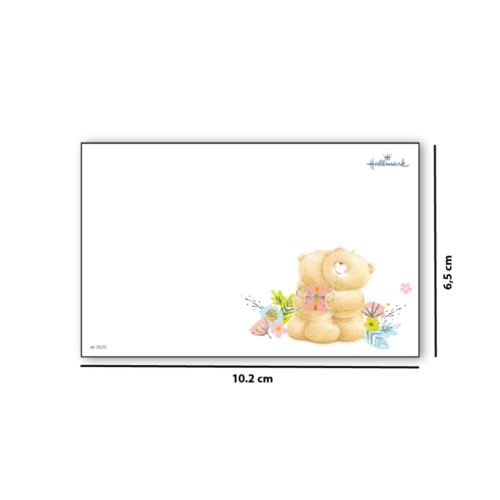Jual HALLMARK - GIFT TAG - KARTU UCAPAN -FOREVER FRIENDS- HL-T022 ...