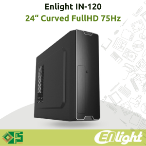 Jual Enlight IN-120 PC casing mini Slim Micro-ATX Plus PSU 300W ...