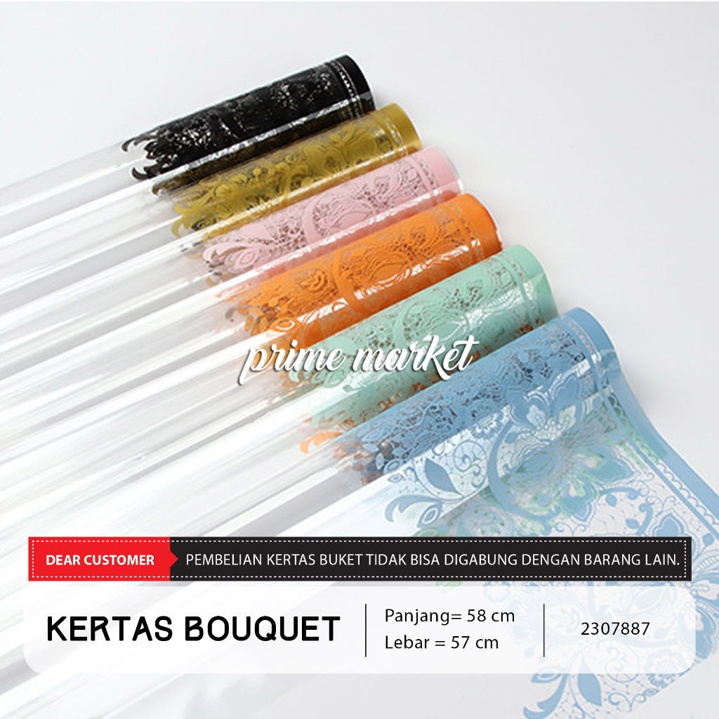 Jual Kertas Buket Bunga Kertas Cellophane Buket Kertas Bucket Kertas ...