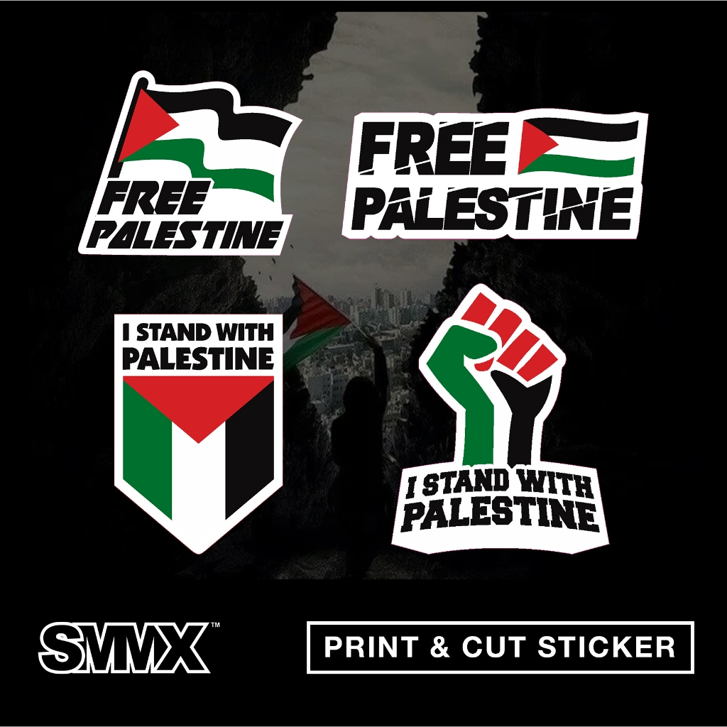 Jual Sticker Free Palestine I Stand with Palestine Palestina | Shopee ...