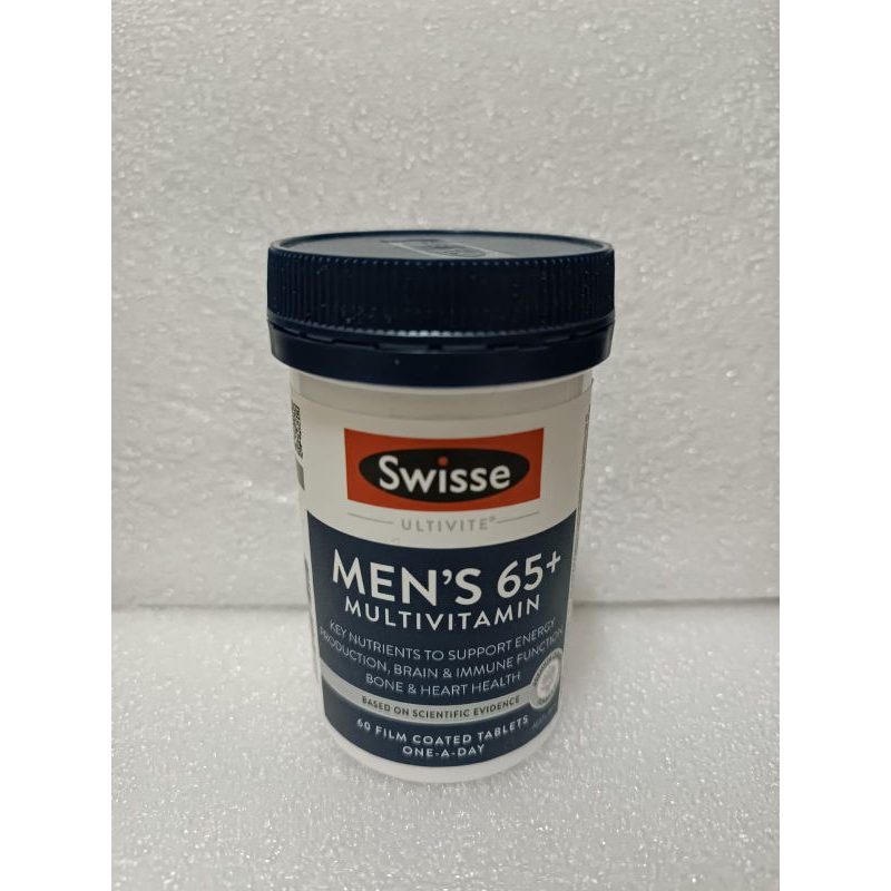 Jual Swisse Ultivite Men's Ultivite 65+ Multivitamin 60 Tablets | Shopee Indonesia