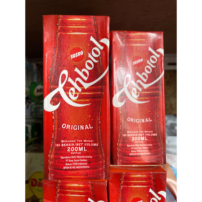Jual TEH BOTOL SOSRO ORIGINAL 200ml | Shopee Indonesia