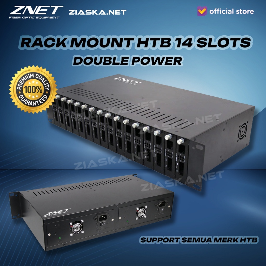 Jual Rack Mount rak media converter FO cocok untuk HTB 3100 netlink dan ...