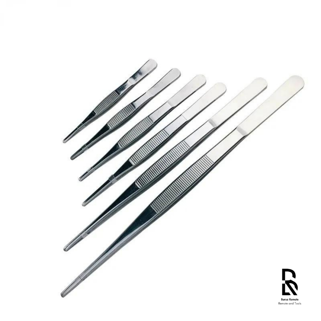 Jual PINSET White Silver ANATOMI KEDOKTERAN STAINLESS ANTI KARAT 14 ...