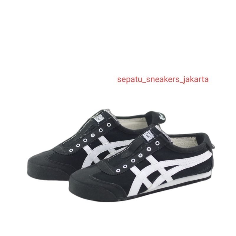 Jual Sepatu Onitsuka Slip On Bahan Kanvas Tanpa Tali | Shopee Indonesia