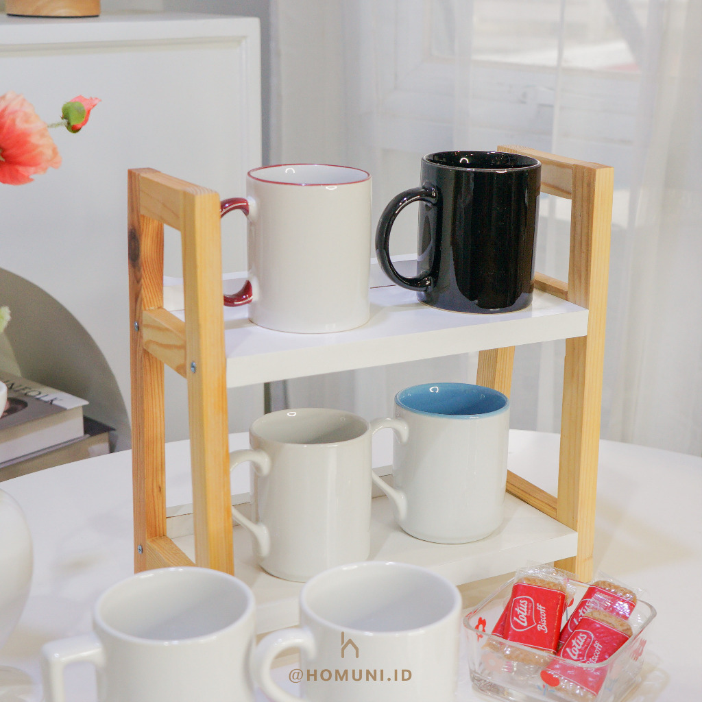 Jual Mug Polos Keramik Putih/Gelas minum susu kopi teh/Gelas Cangkir ...