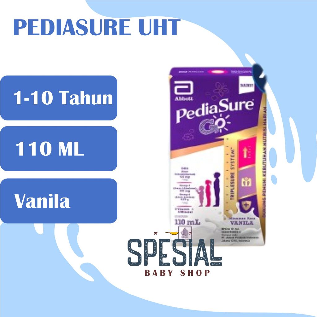 Jual PEDIASURE SEMUA VARIAN ADA DISINI TRIPLESURE/ COMPLETE/ UHT/PEDIASURE GO 850 g, pediasure ...