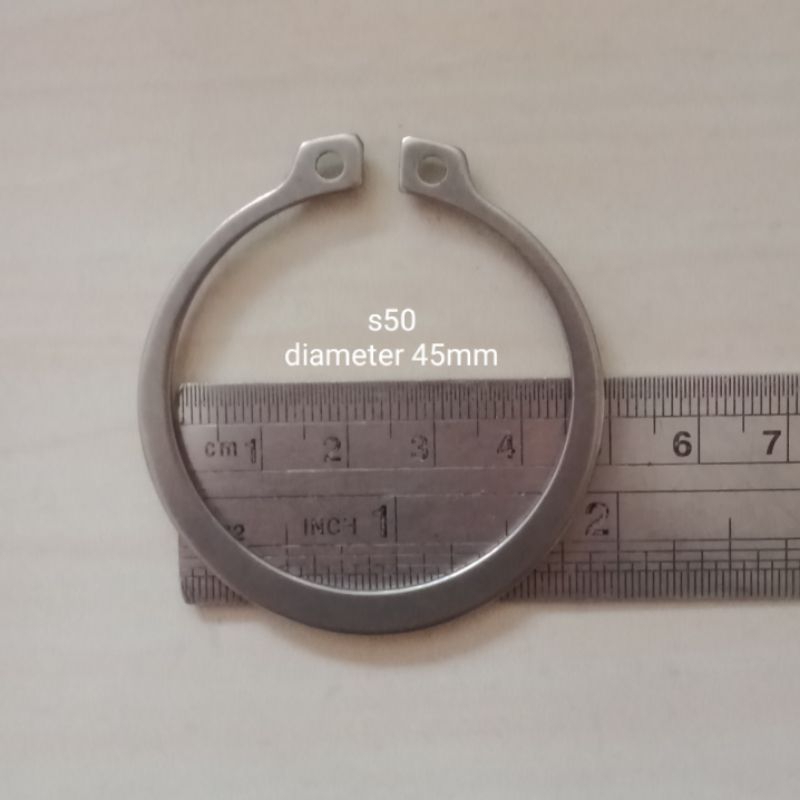 Jual snap ring type S / external circlip stainless (perbiji) | Shopee Indonesia