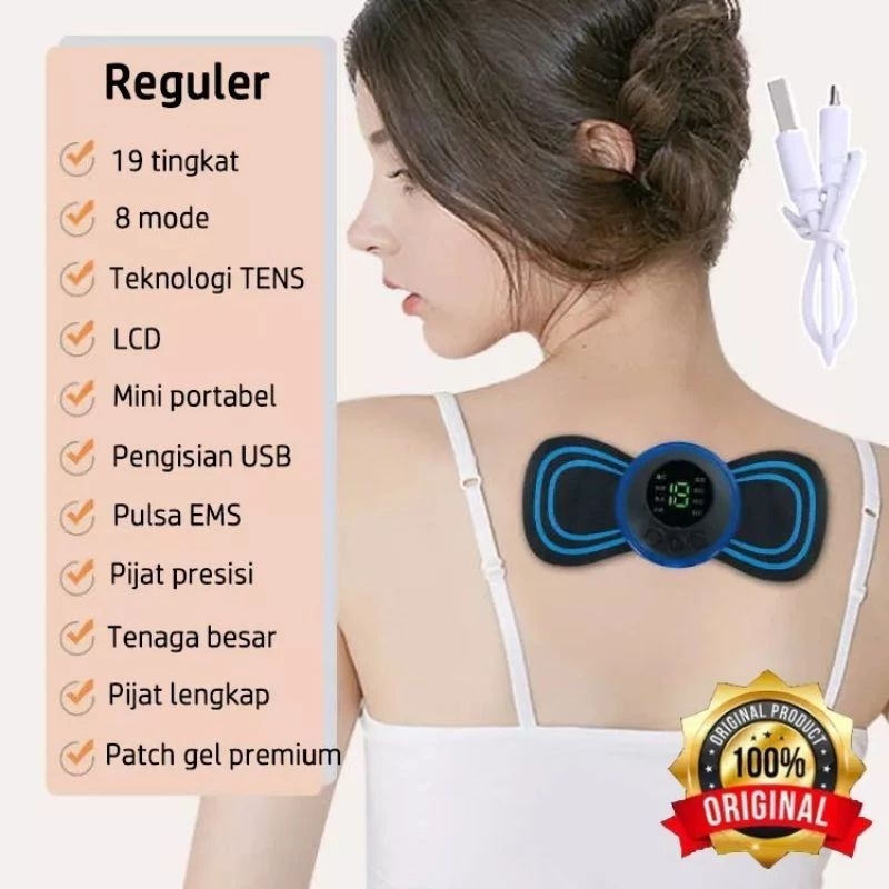 Jual Alat Terapi Pijat Pad Mini Pad EMS Elektrik | Shopee Indonesia