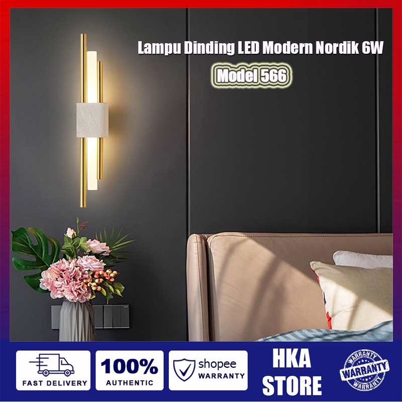 Jual Lampu Dinding LED Modern Nordik 6W Tangga Lorong Dalam Ruangan ...