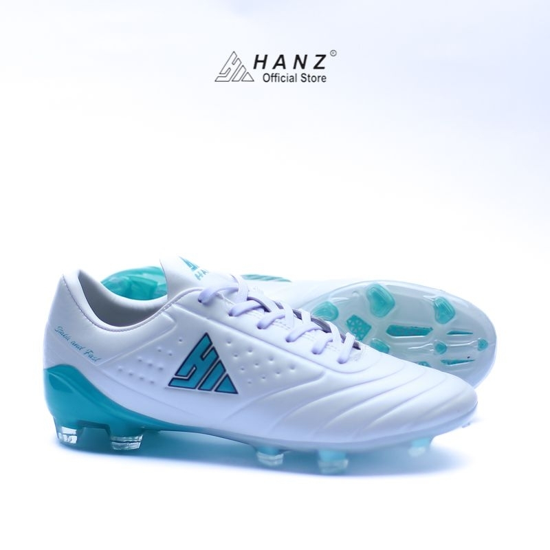 Jual HANZ - Sepatu Sepak Bola Hanz Stylish Fg White Tosca Free Kaos ...