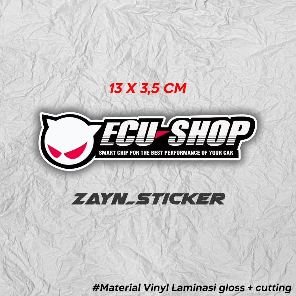 Jual STICKER ECU SHOP | Shopee Indonesia