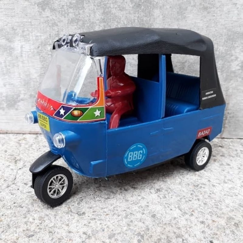 Jual Mainan bajaj pullback - miniatur bajay mobil bemo anak ...