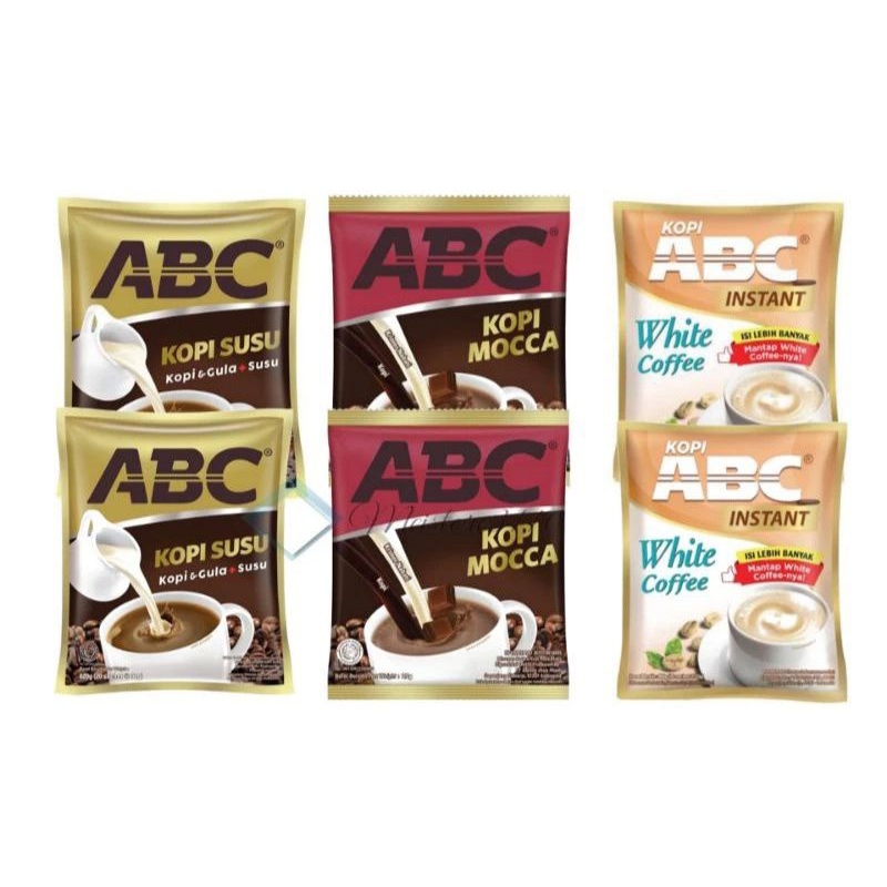 Jual KOPI ABC MOCCA, SUSU YG HARUM, WHITE COFFE 3 IN 1/Ready too FresCo-Kapal Api. ABC&KAPAL API ...