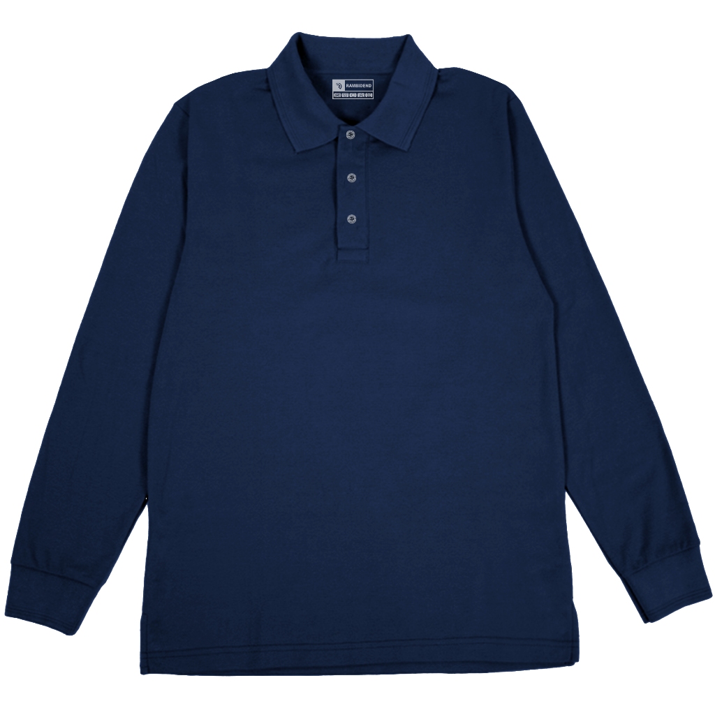 Jual Rambidend - Kaos Polo Lengan Panjang Polos Terkeren Pria & Wanita ...