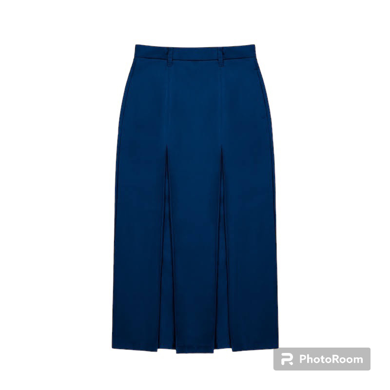 Jual Rok Span Panjang Belah 2 SMP Seragam SMP Seragam Sekolah Kerja ...