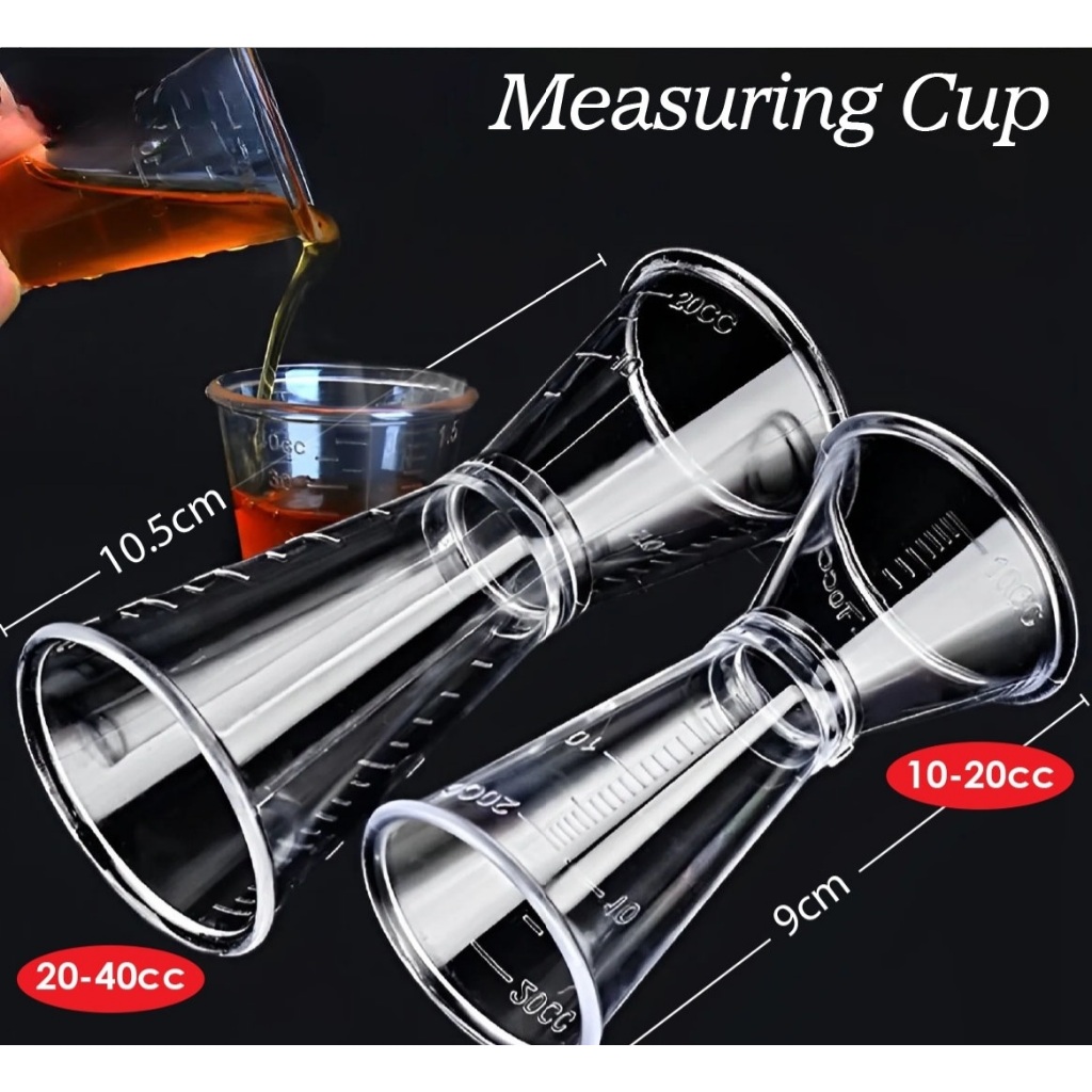 Jual Measuring Cup 10-20 Cc| 20-40 Cc | Gelas Penakar Bahan Kue ...