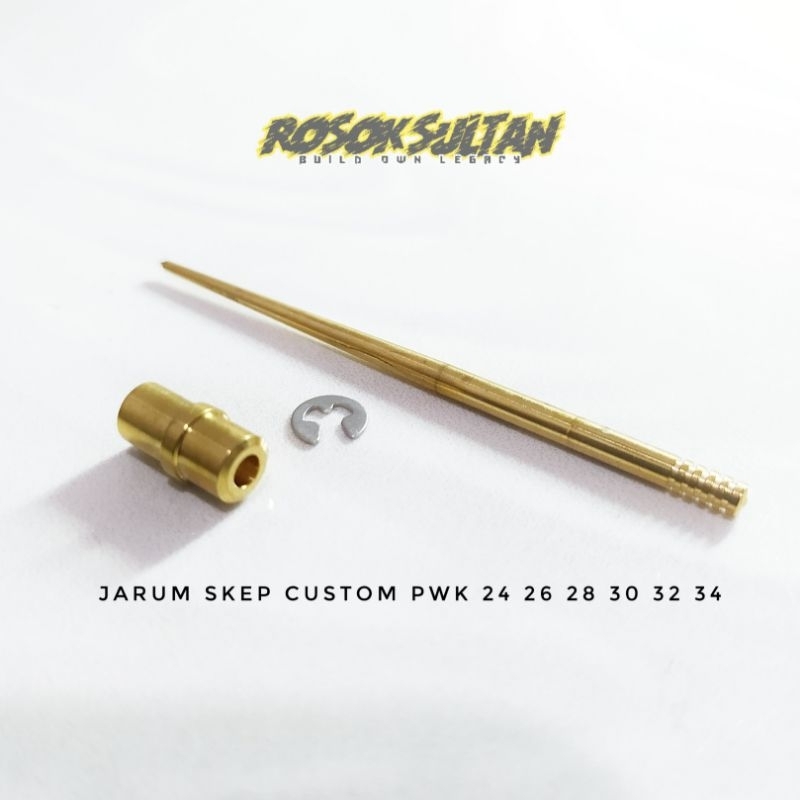 Jual Jarum skep Custom 4tak PWK OBAT LANGSAM & jarum PE 24 26 28 30 32 ...