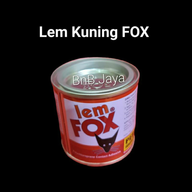 Jual Lem Kuning FOX Kaleng 70 gr | Shopee Indonesia