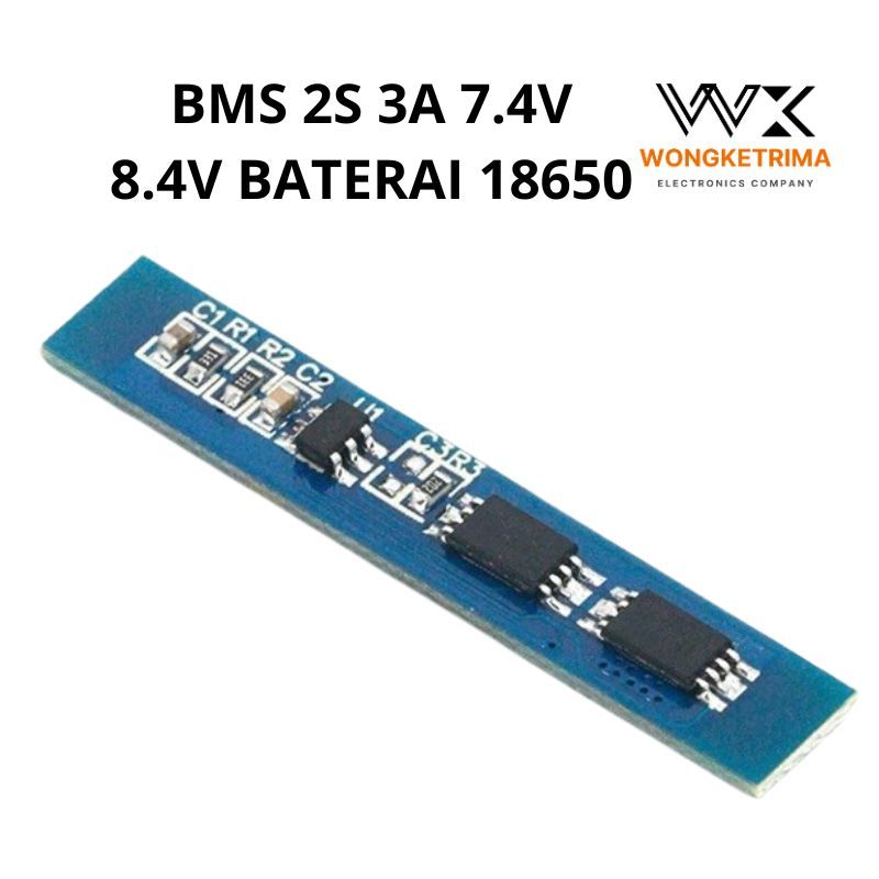 Jual MODUL BMS 2S 3A 7.4V 8.4V UNTUK BATERAI18650 | Shopee Indonesia