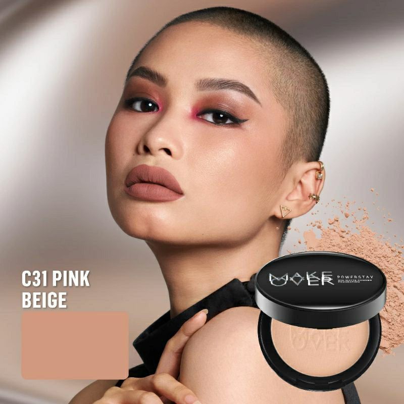 Jual AiLiN MAKE OVER Powerstay 24H Matte Powder Foundation | Makeover ...