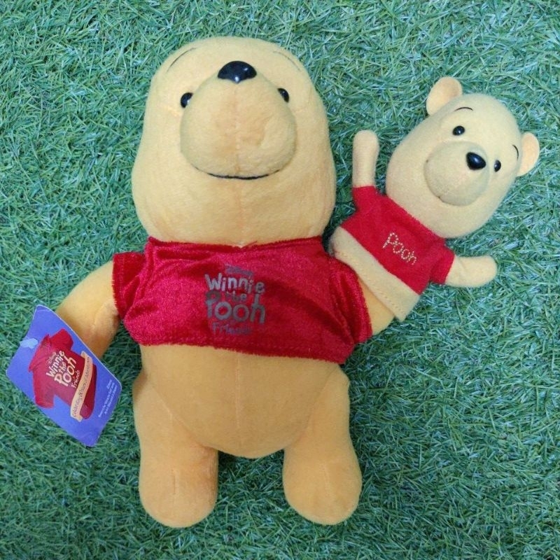 Jual Boneka Winnie the Pooh with Pooh Hand Puppet Celebrating 80 years ...