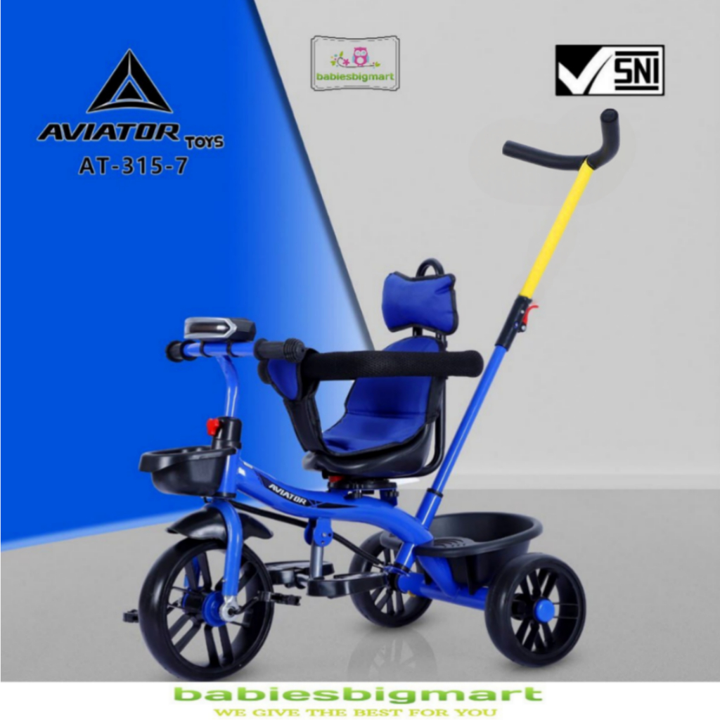 Jual SEPEDA ANAK RODA 3 TIGA TRICYCLE AVIATOR AT 115 / AT 315-7 / AT ...