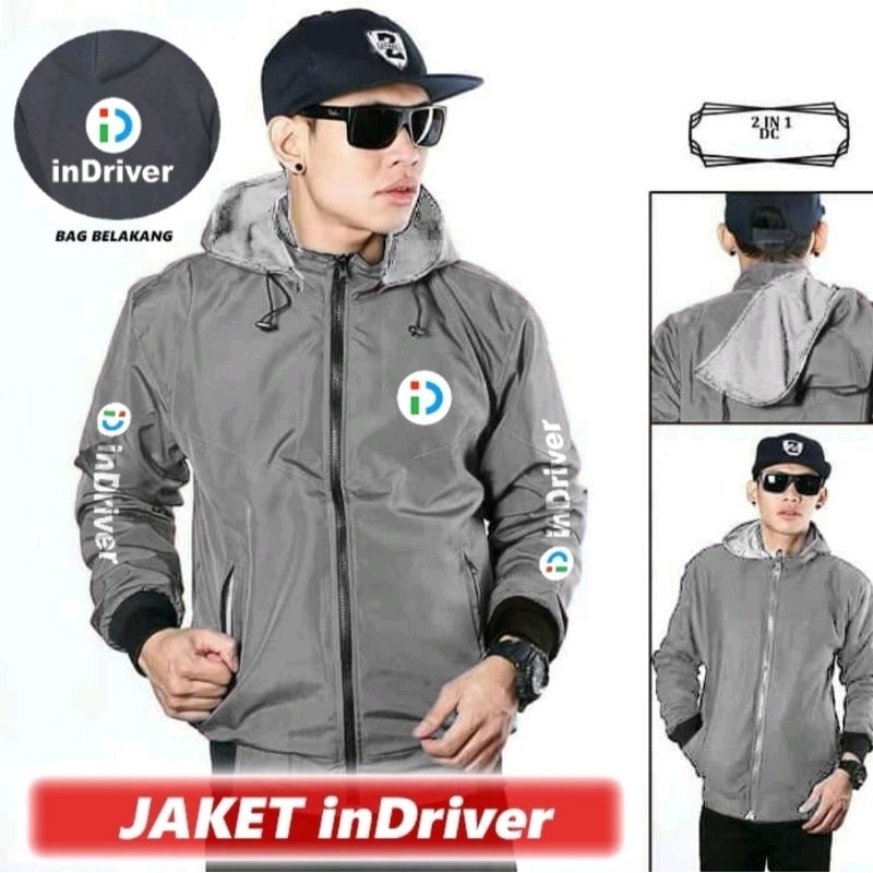 Jual JAKET INDRIVER INDONESIA || JAKET PARASUT INDRIVER || JAKET ...