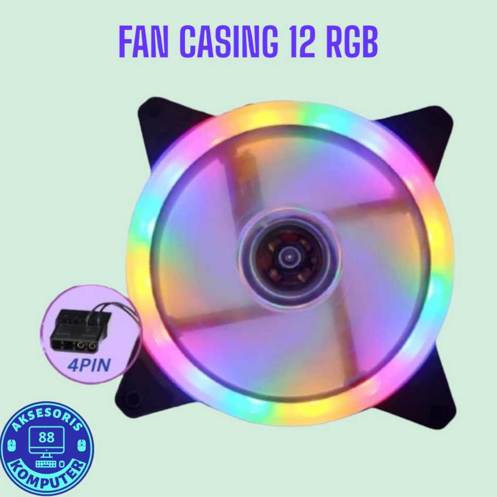 Jual FAN CASE CASING RGB 12 CM | FAN CASE RGB 12 CM | FAN CASING ...