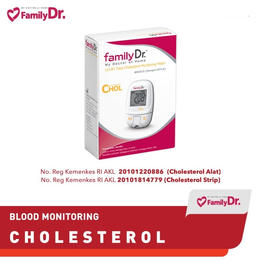 Jual ALAT FAMILYDR CHOLESTROL + STRIP FAMILY DR CHOLESTROL | Shopee ...