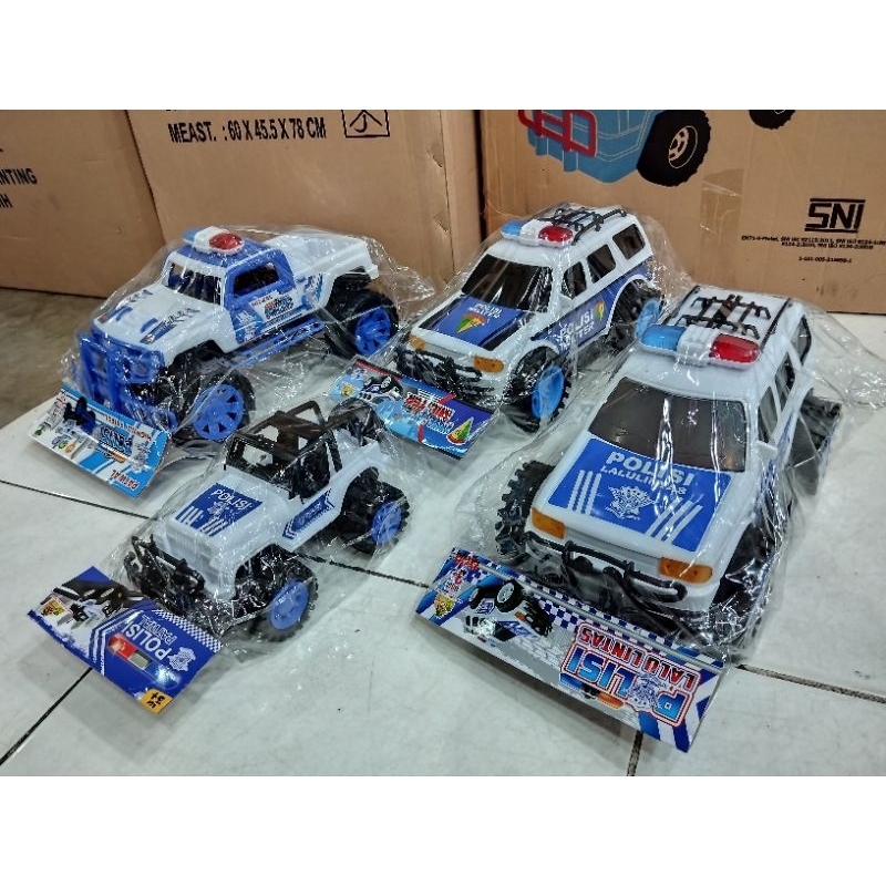 Jual Mobil Jeep Polisi Militer Lalu Lintas Patwal | Shopee Indonesia