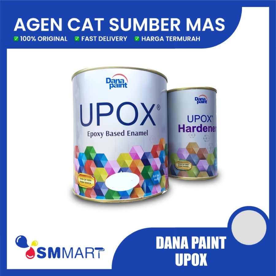 Jual CAT LANTAI EPOXY UPOX DANA PAINT 1LTR / FLOOR COATING/CAT KERAMIK ...