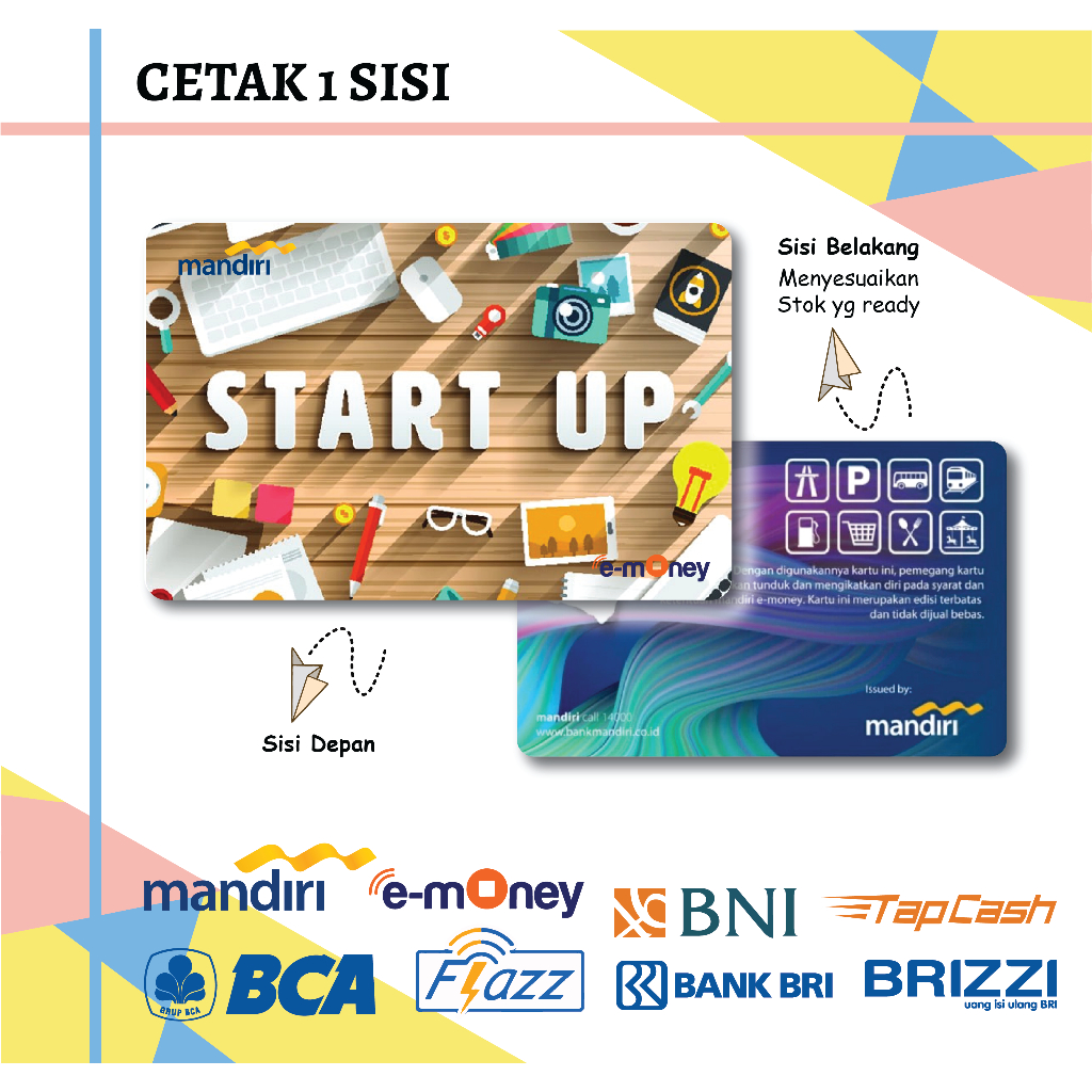 Jual KARTU EMONEY ETOLL SEO DALMI START UP KOREA DRAMA MANDIRI FLAZZ ...