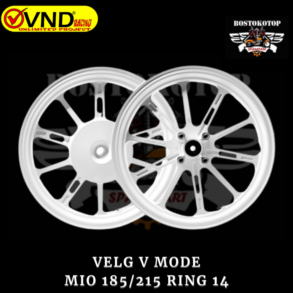 Jual VND Racing Velg Pelg Tipe V Mode Mio Sporty Mio Old Mio J Mio S Fino 115 Soul GT Xride 115 ...