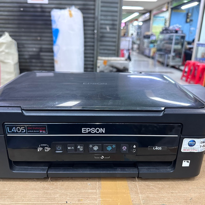 Jual Printer EPSON L405 WIFI Print Scan Copy Second Kondisi Sangat Mulus | Shopee Indonesia